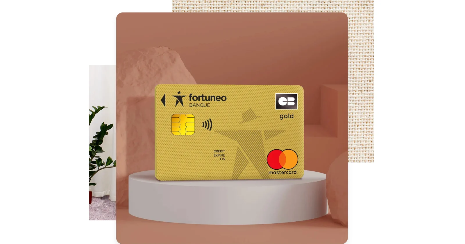 Carte Gold Mastercard Fortuneo - Tous ses avantages gratuits